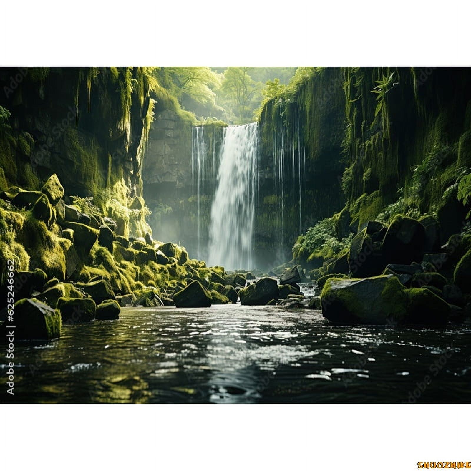 Tropical Rainforest Coniferous Forest Moss Fall Tree Photography ...