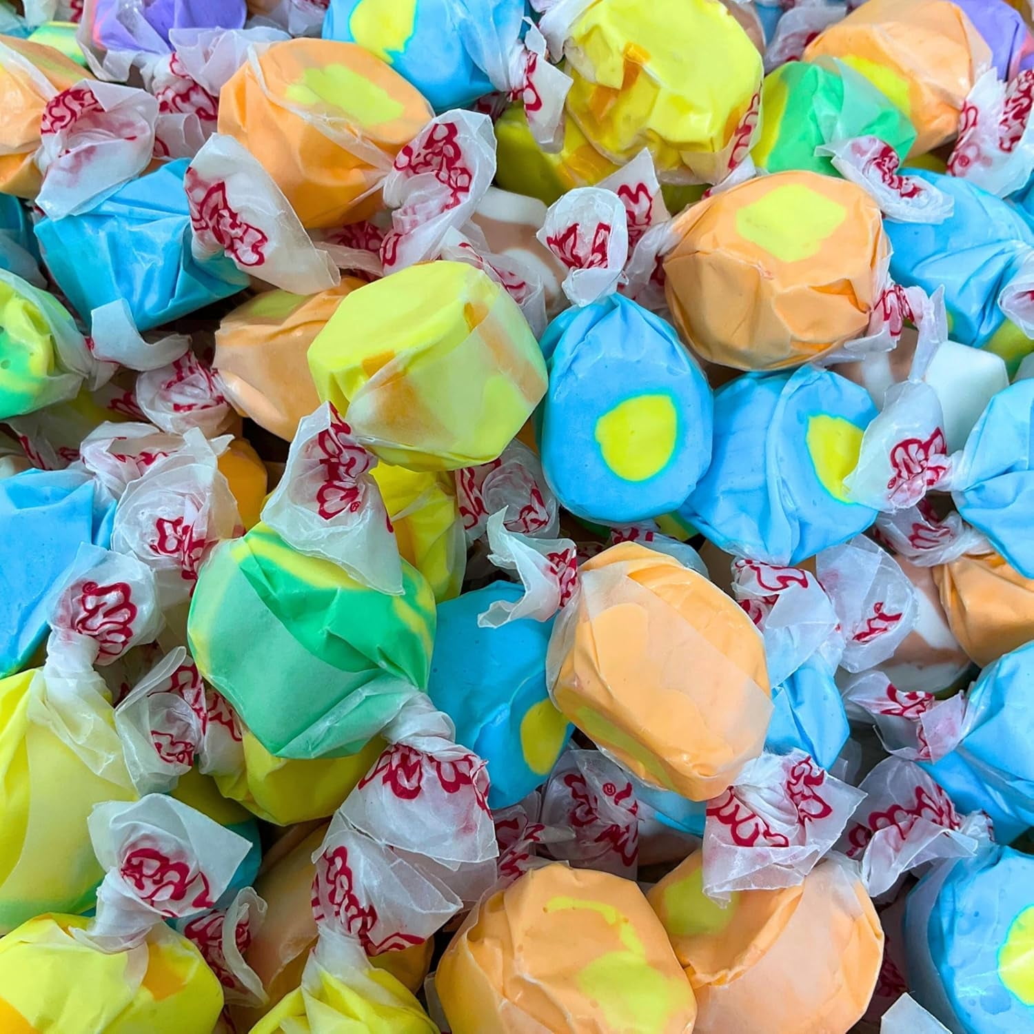 Tropical Saltwater Taffy Chewy Mix, Banana Coconut Mango Pineapple ...