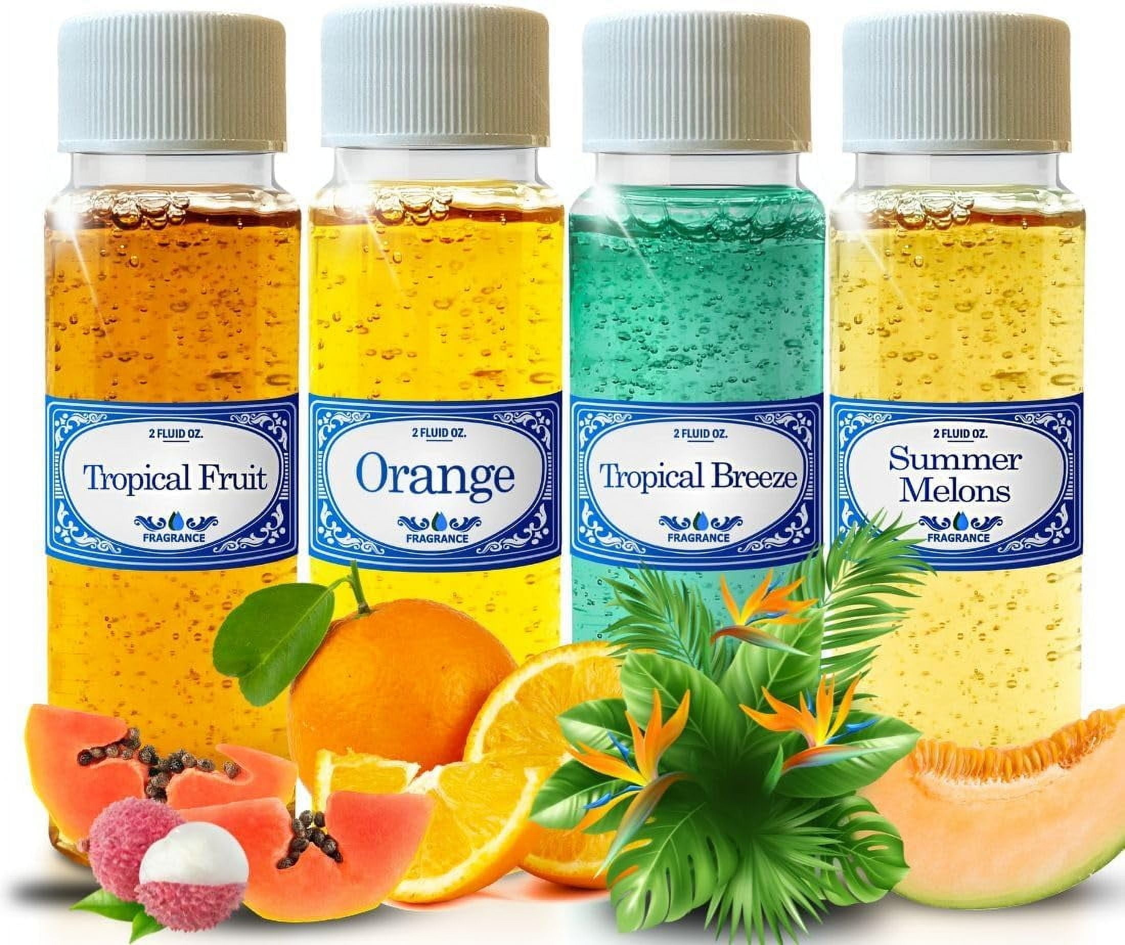 Tropical Scents Rainbow Vacuum Fragrances 2.0 fl oz 4 Pack, Orange ...