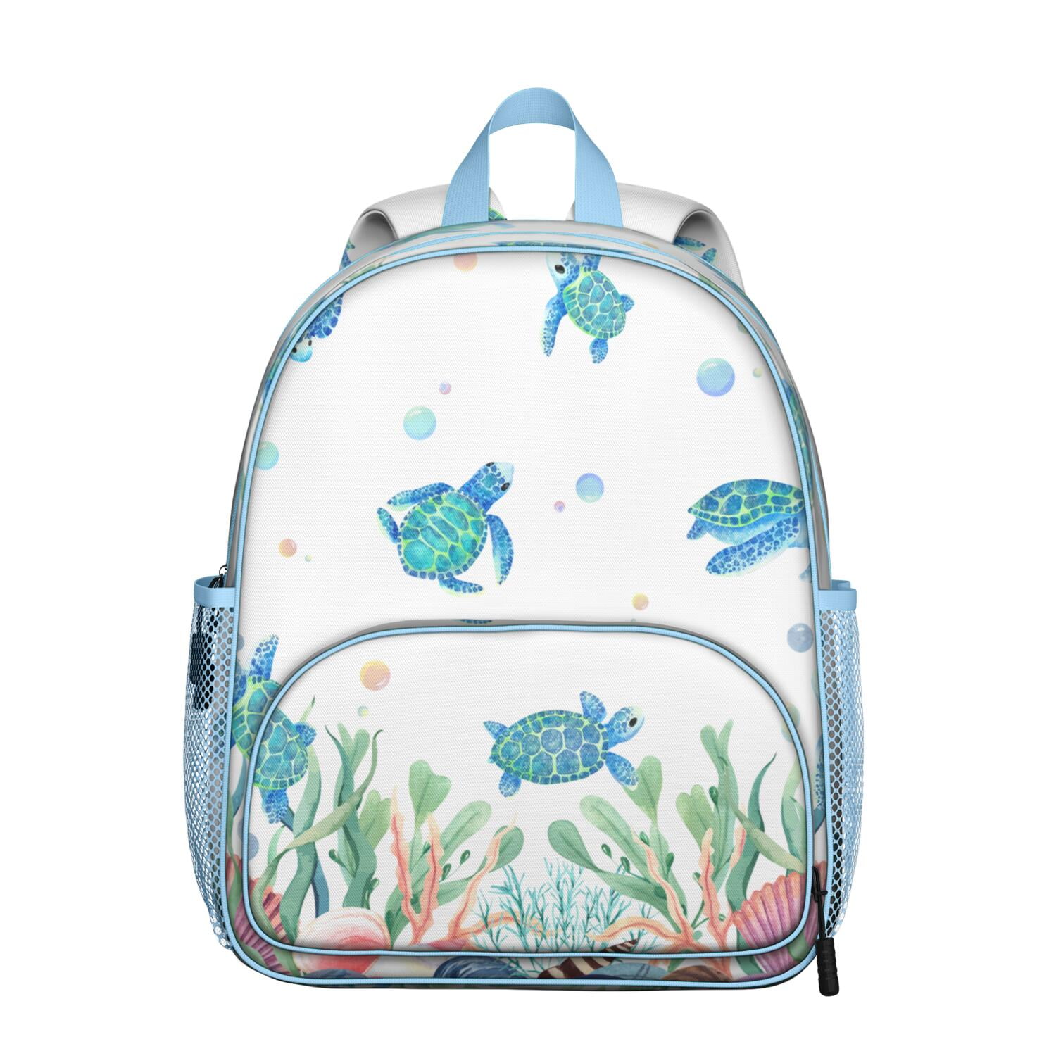 Tropical Sea Turtle Student Backpack – Hawaiian Ocean Animal Marine ...