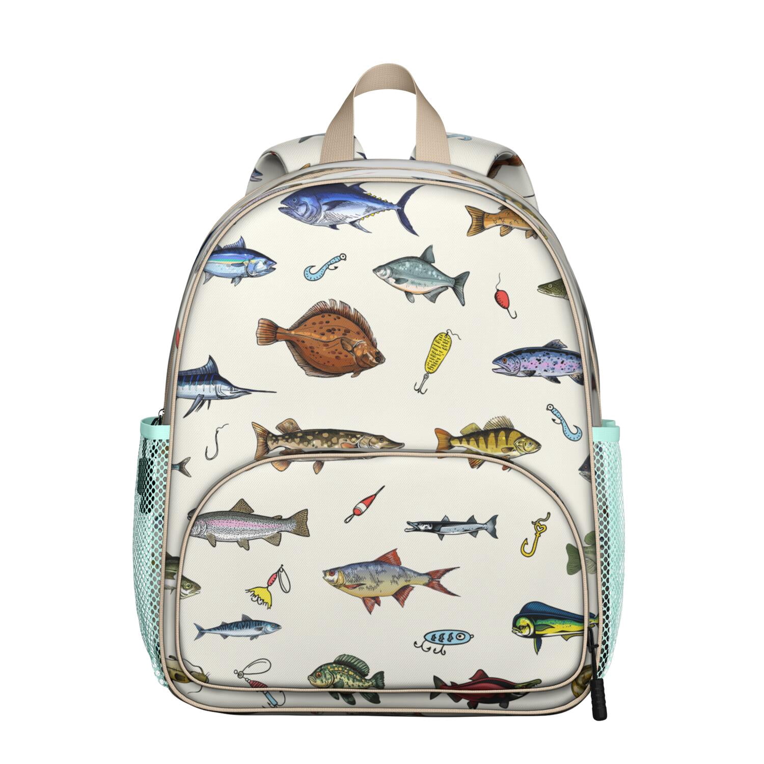 Tropical Seaside Inspired School Backpack - Waterproof, Ergonomic ...