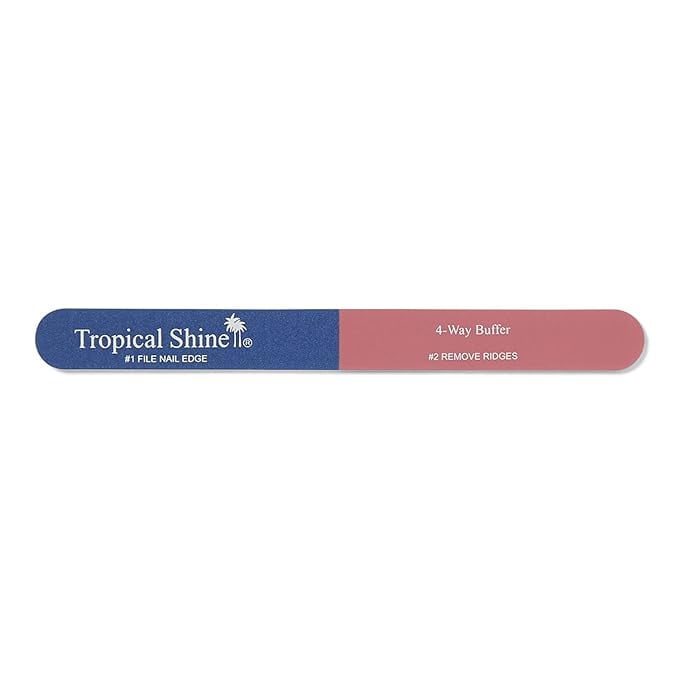 Tropical Shine 4-Way Large Nail Buffer - Walmart.com