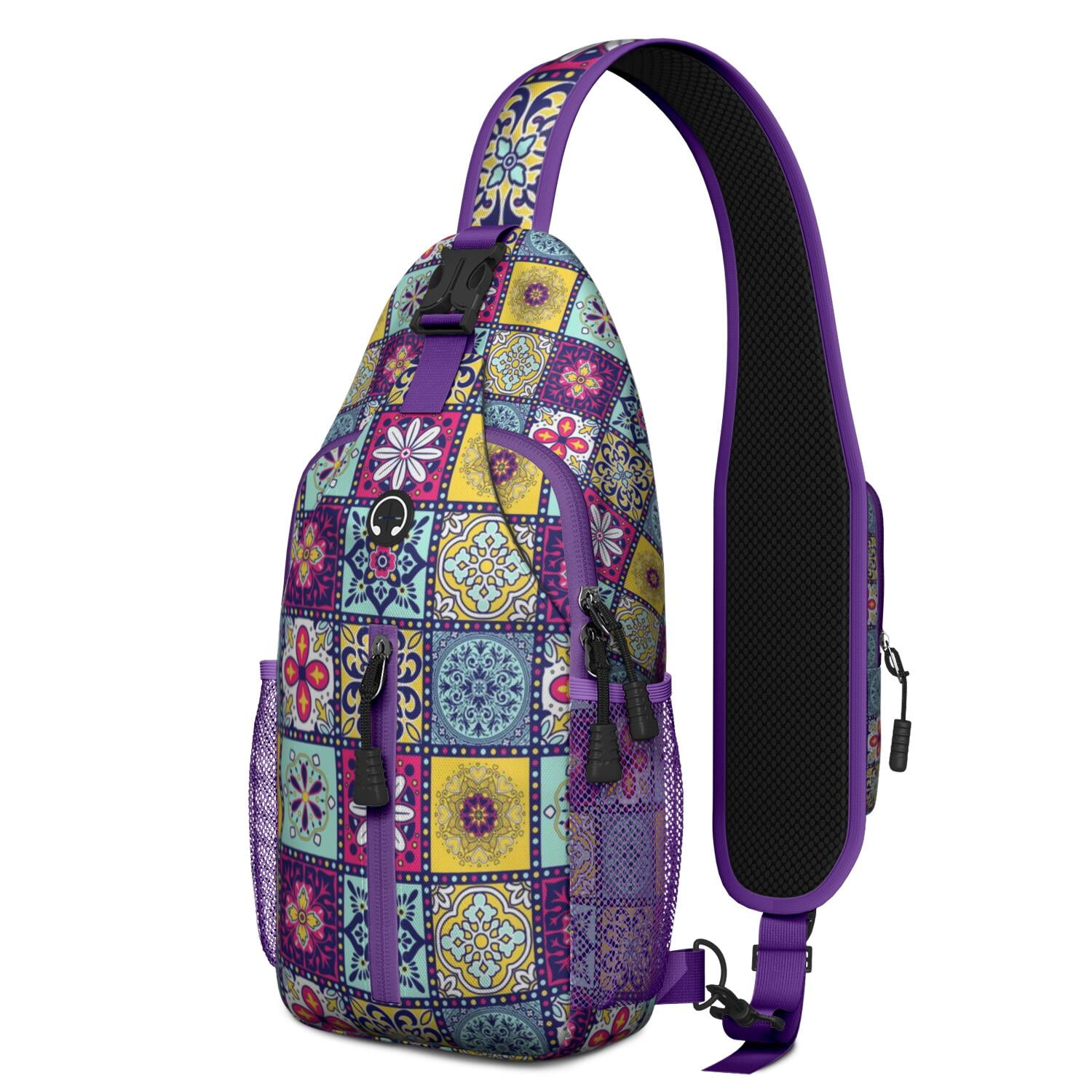 Tropical Sling Backpack – Hawaiian Tropical Island Crossbody Shoulder ...