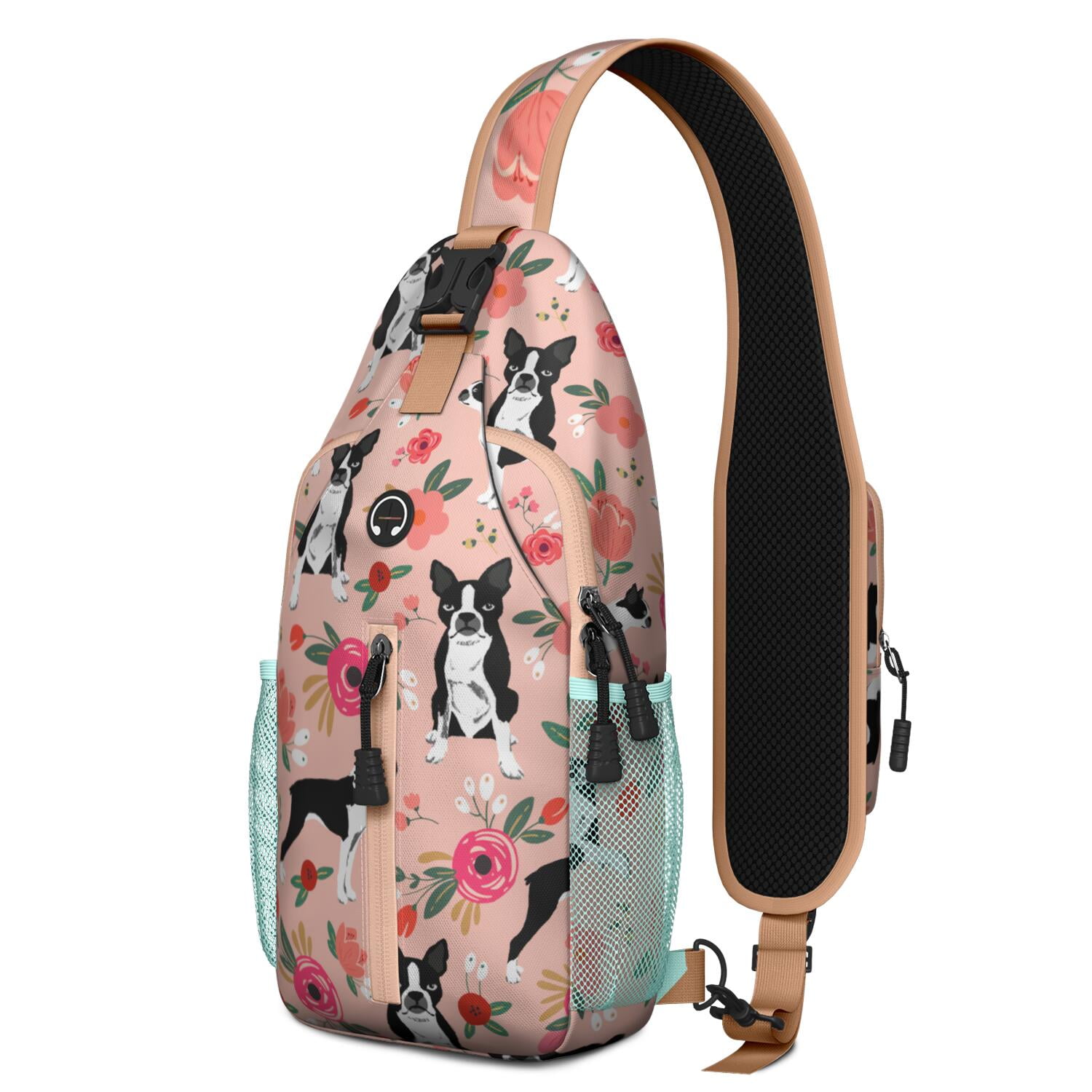 Tropical Sling Backpack – Hawaiian Tropical Island Crossbody Shoulder ...