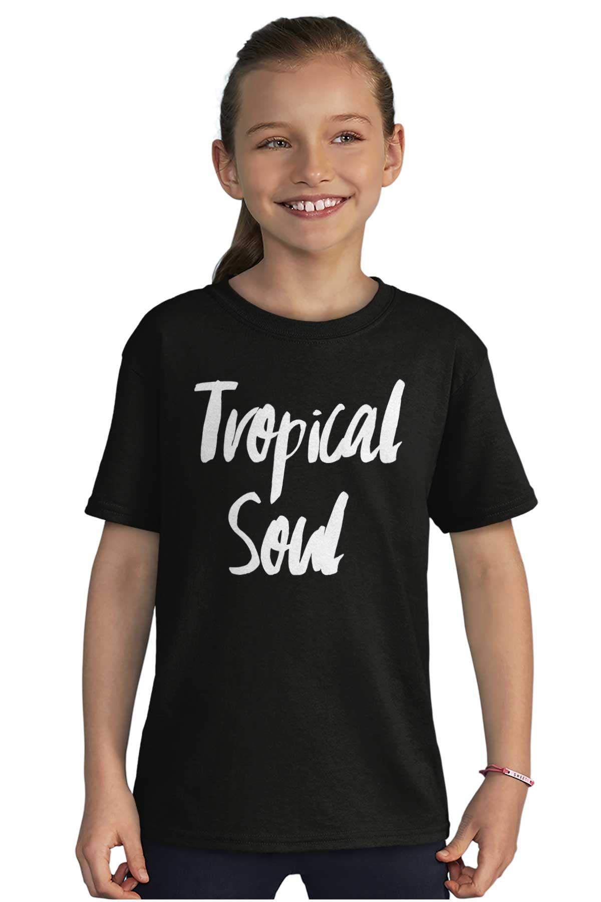 Tropical Soul Cute Island Vacay Vibes Crewneck T Shirts Boy Girl Teen ...
