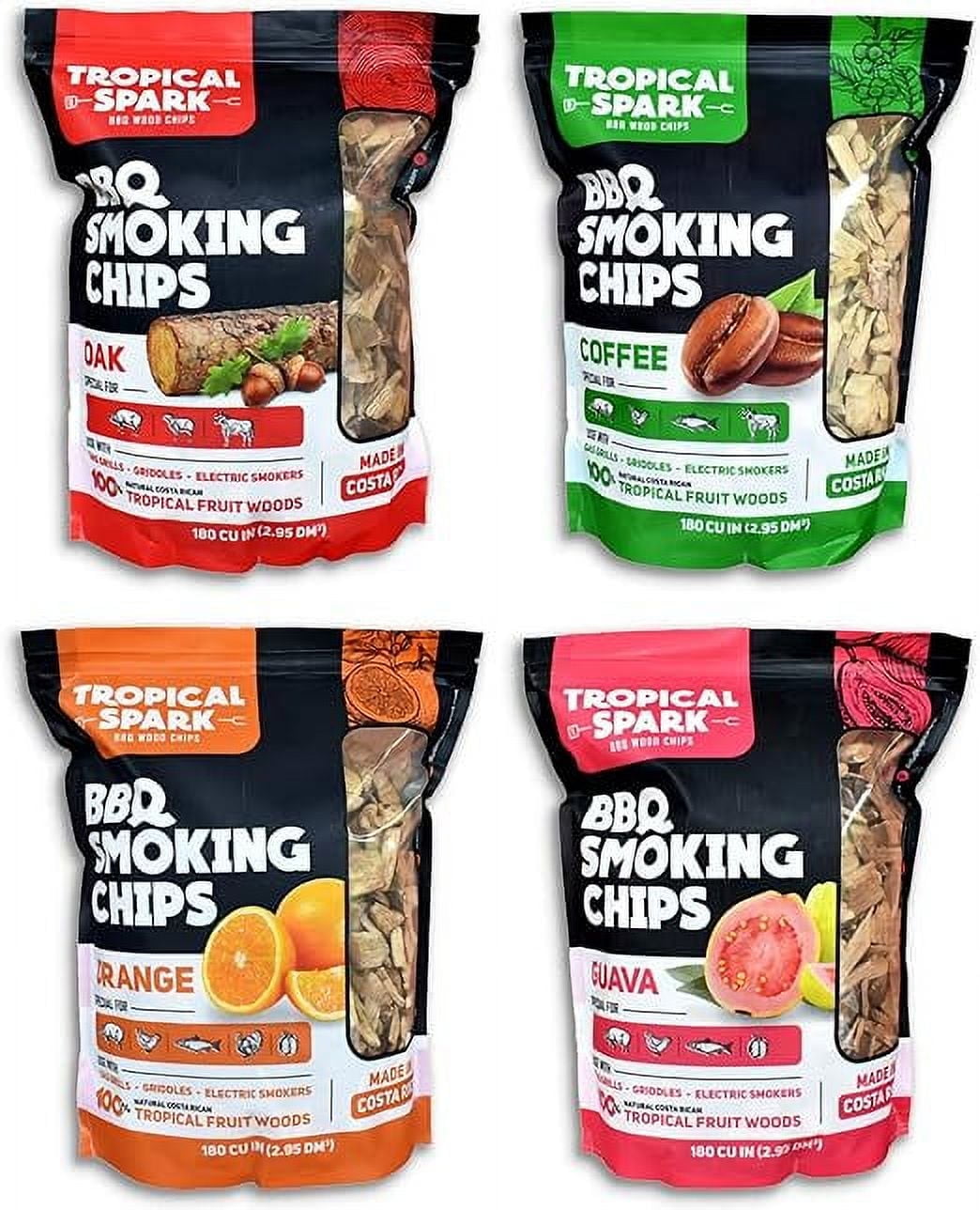 Tropical Spark - Wood Chips, Aromatic Smoker Wood Chips, Assorted Wood ...