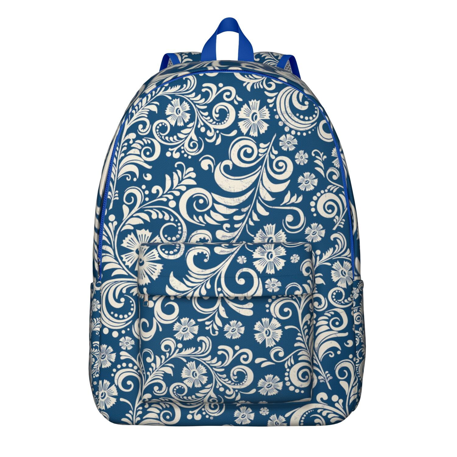 Tropical Summer Backpack - Waterproof Floral School Bag with Exotic ...