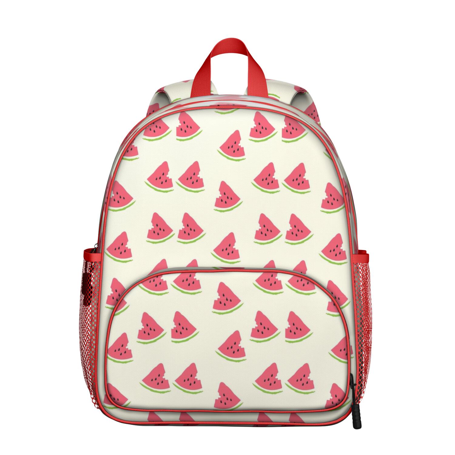 Tropical Summer Backpack with Watermelon Pattern, Cute Small School Bag ...