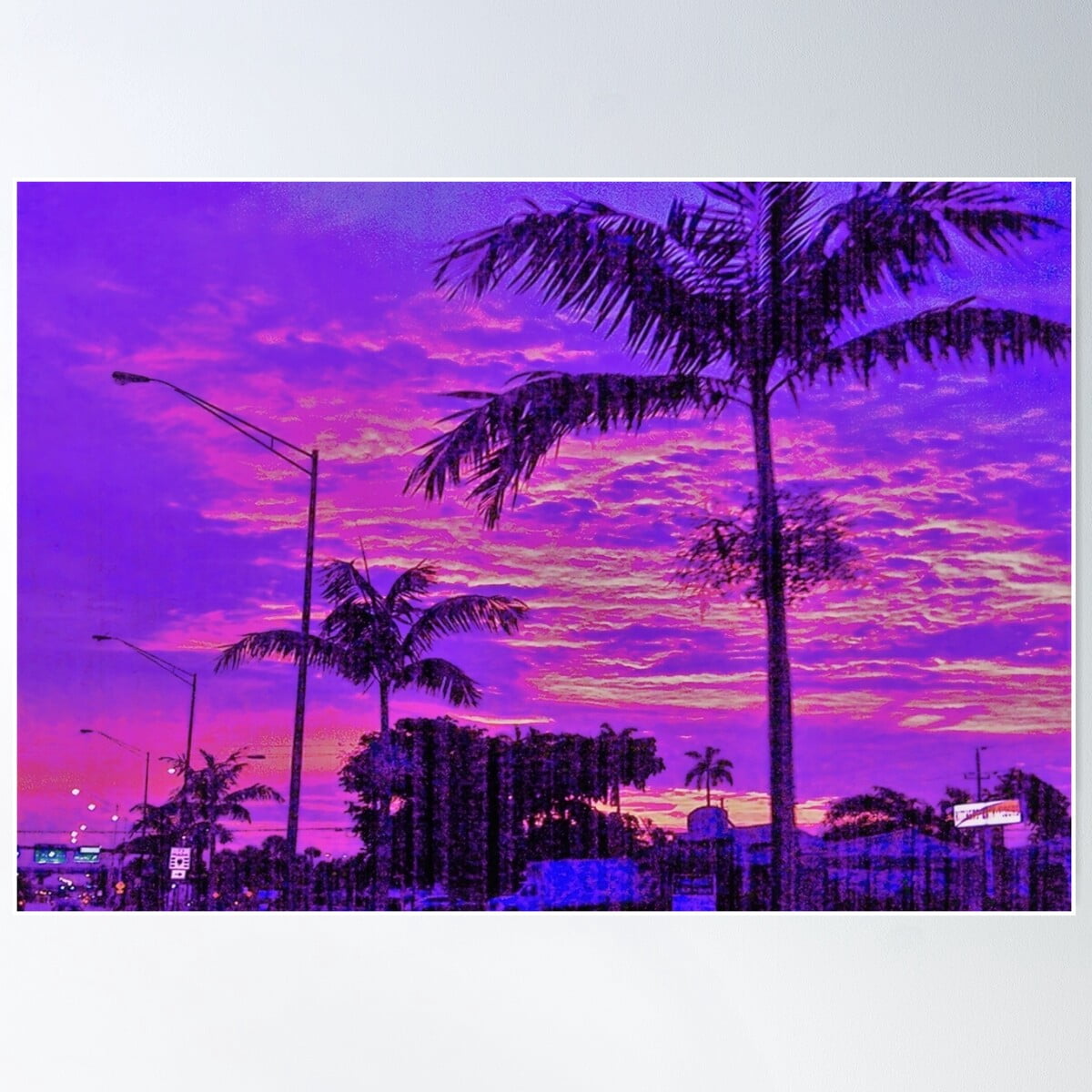 Tropical Tiki Beach Hut In Fiji Poster Wall Art, Modern Wall Decor For ...