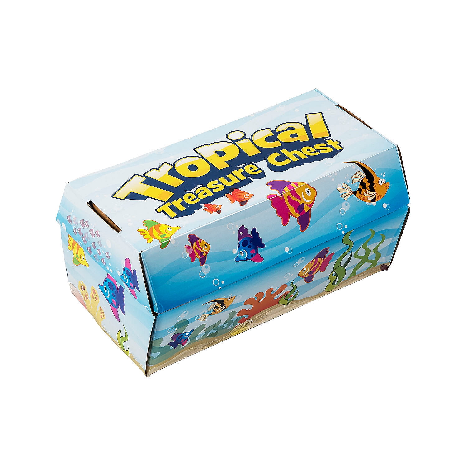 Tropical Treasure Chest Box - Party Favors - 1 Piece - Walmart.com