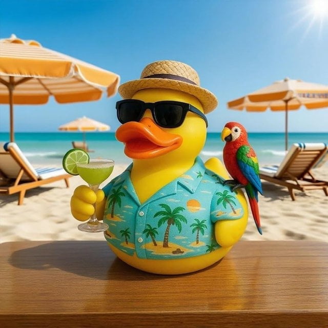 Tropical Tribute_, Memorial DÃºck, Memorial Accessories Decor Parrot ...