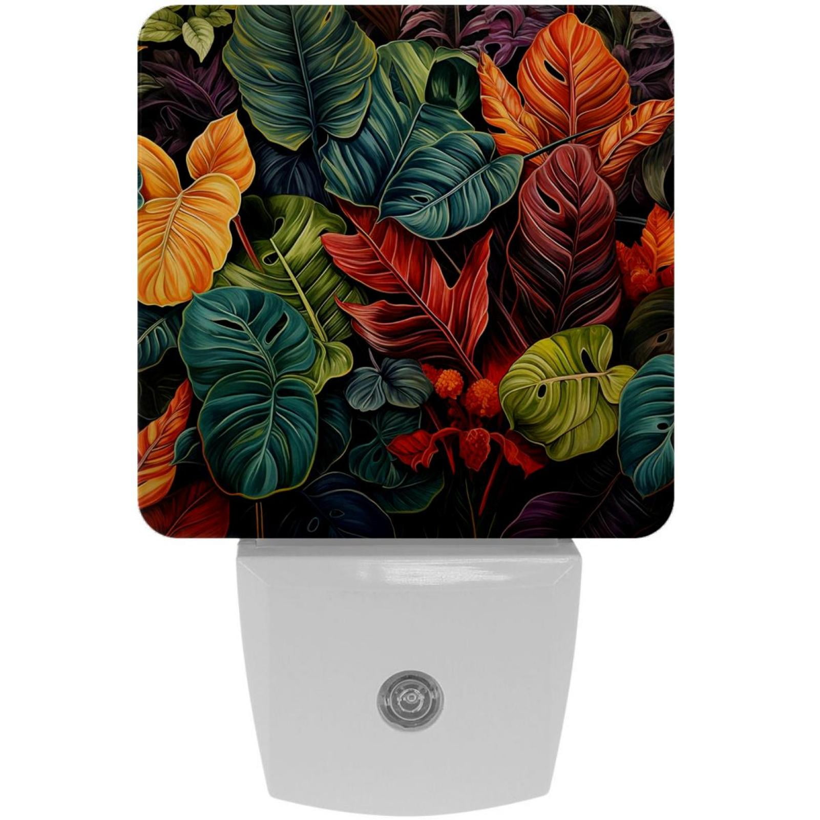 Tropical plants LED Square Night Lights: Innovative Illumination for a ...