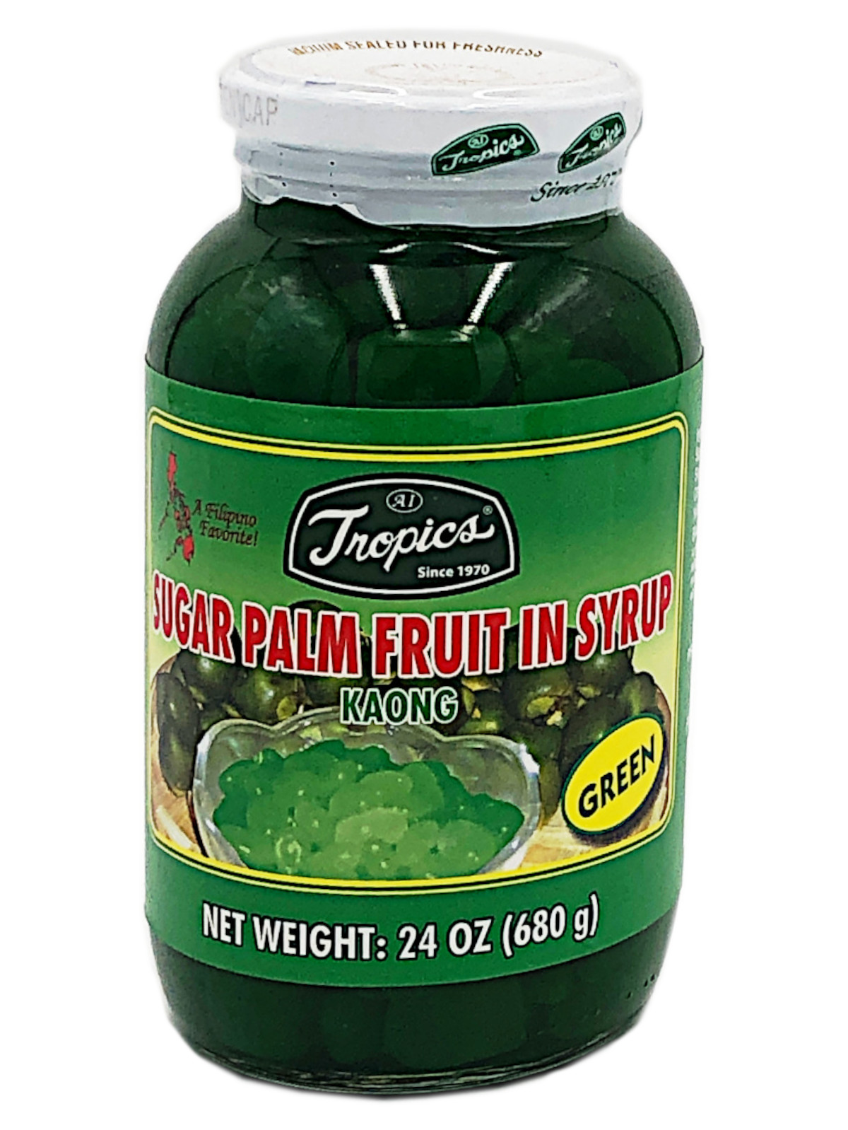 Tropics Kaong (Palm Fruit) Green 24oz - Walmart.com