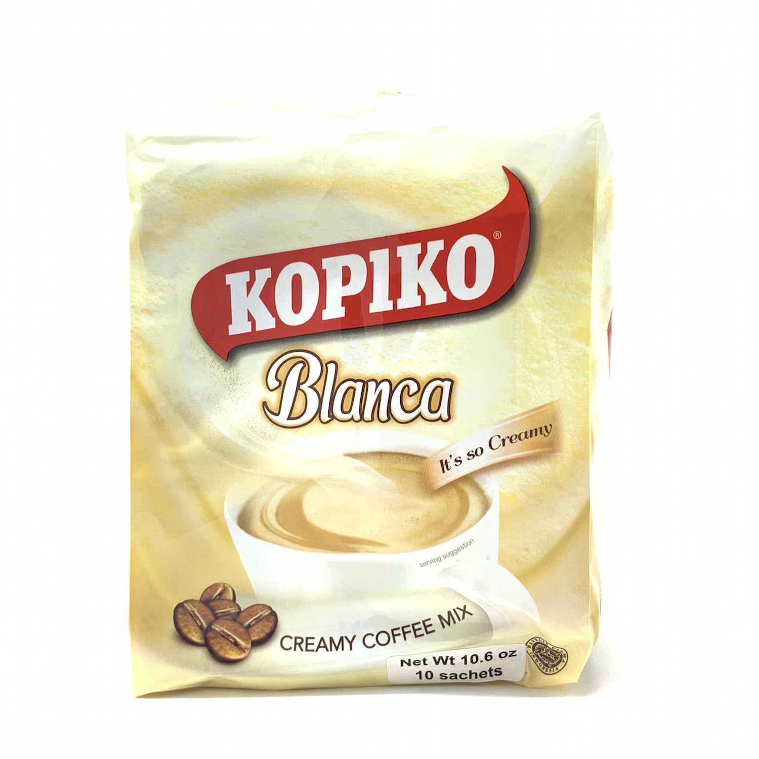 Kopiko Blanca Creamy Coffee Mix, Original White Coffee, Distinctive ...