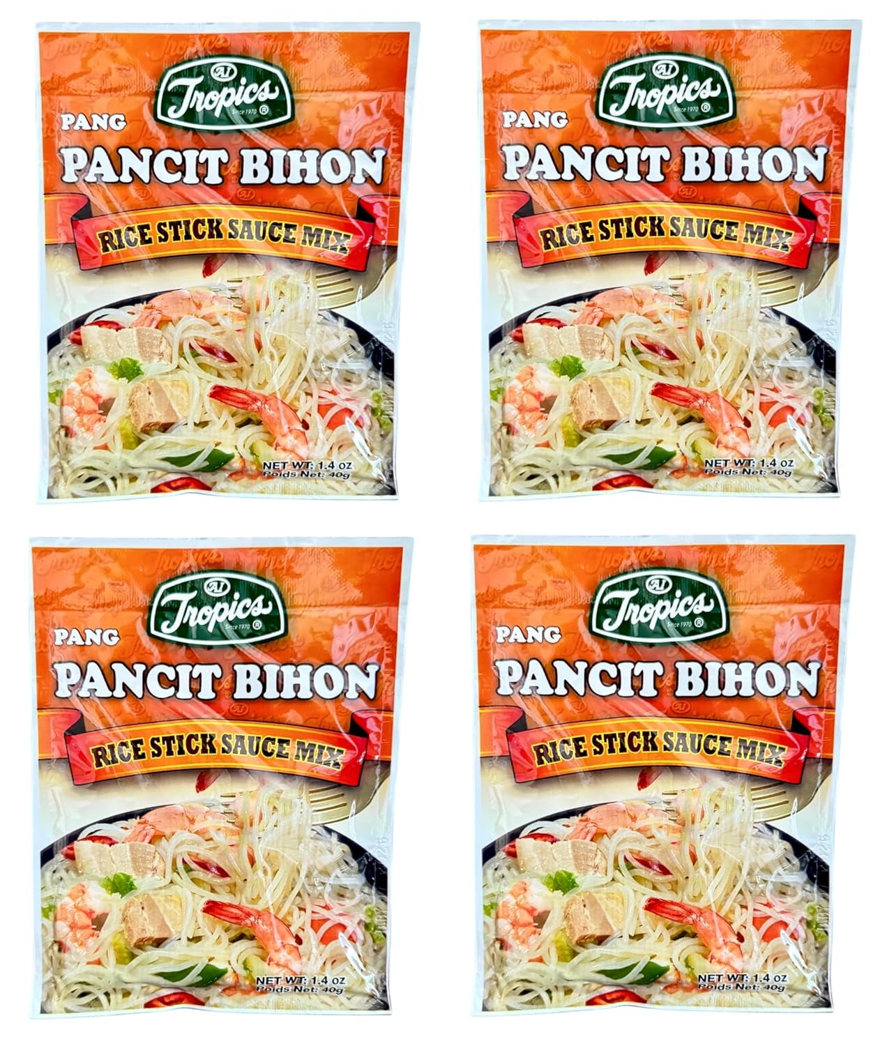 Tropics Pancit Bihon Rice Stick Sauce Mix, 1.4 oz – Filipino Stir Fry ...