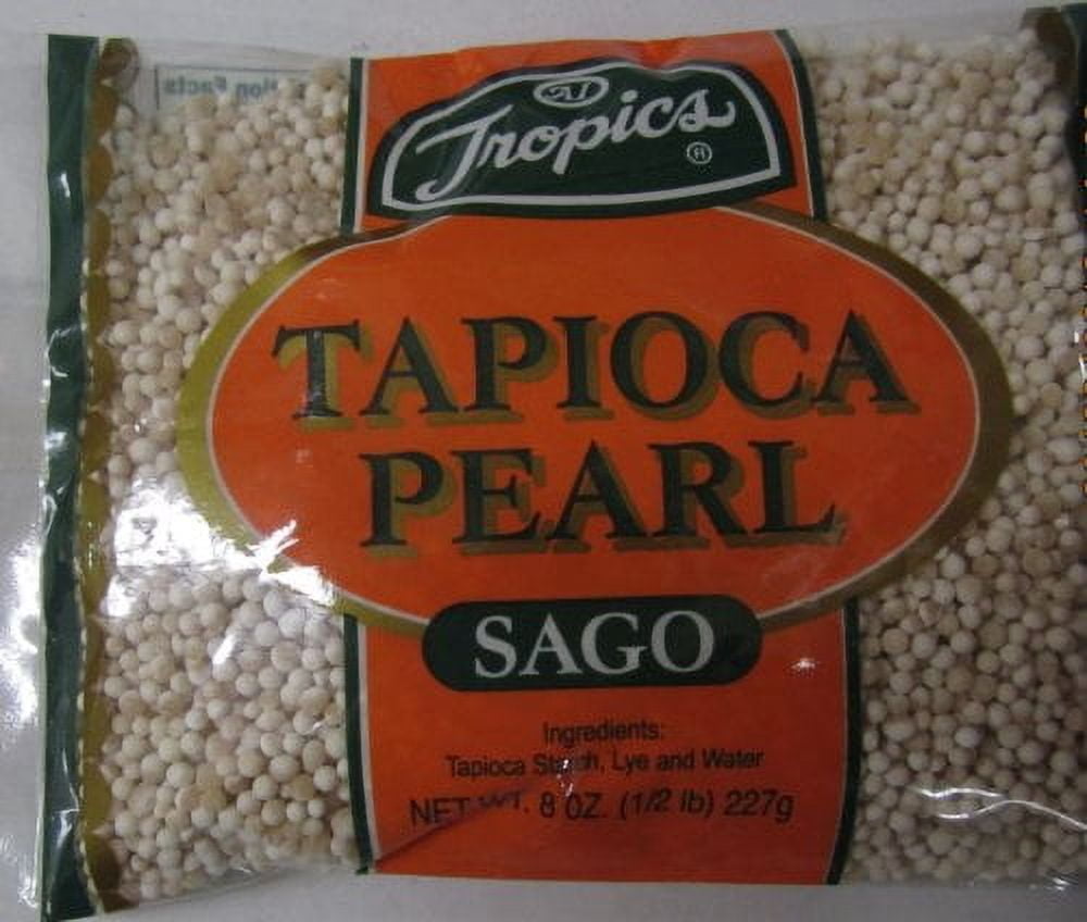 Tropics Tapioca Pearl or Sago 8 Oz. Small Pcs - Walmart.com