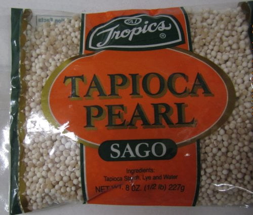 Tropics Tapioca Pearl or Sago 8 Oz. Small Pcs - Walmart.com