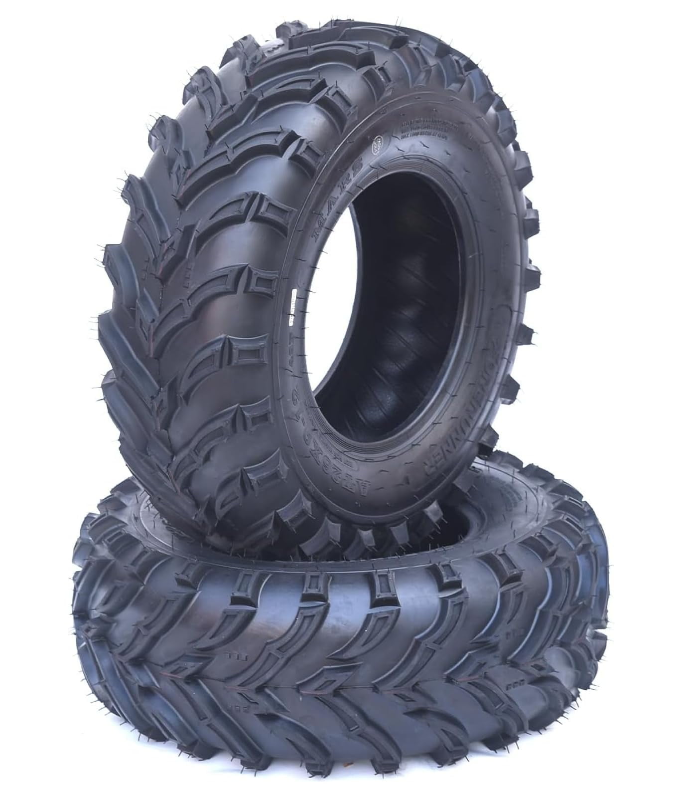 Tropow 25x8x12 High Grip All Terrain ATV Tires, 2 Pack, Mud Resistant ...