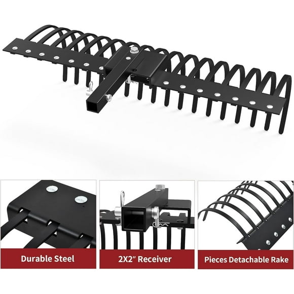 Tow Behind Landscape Rake