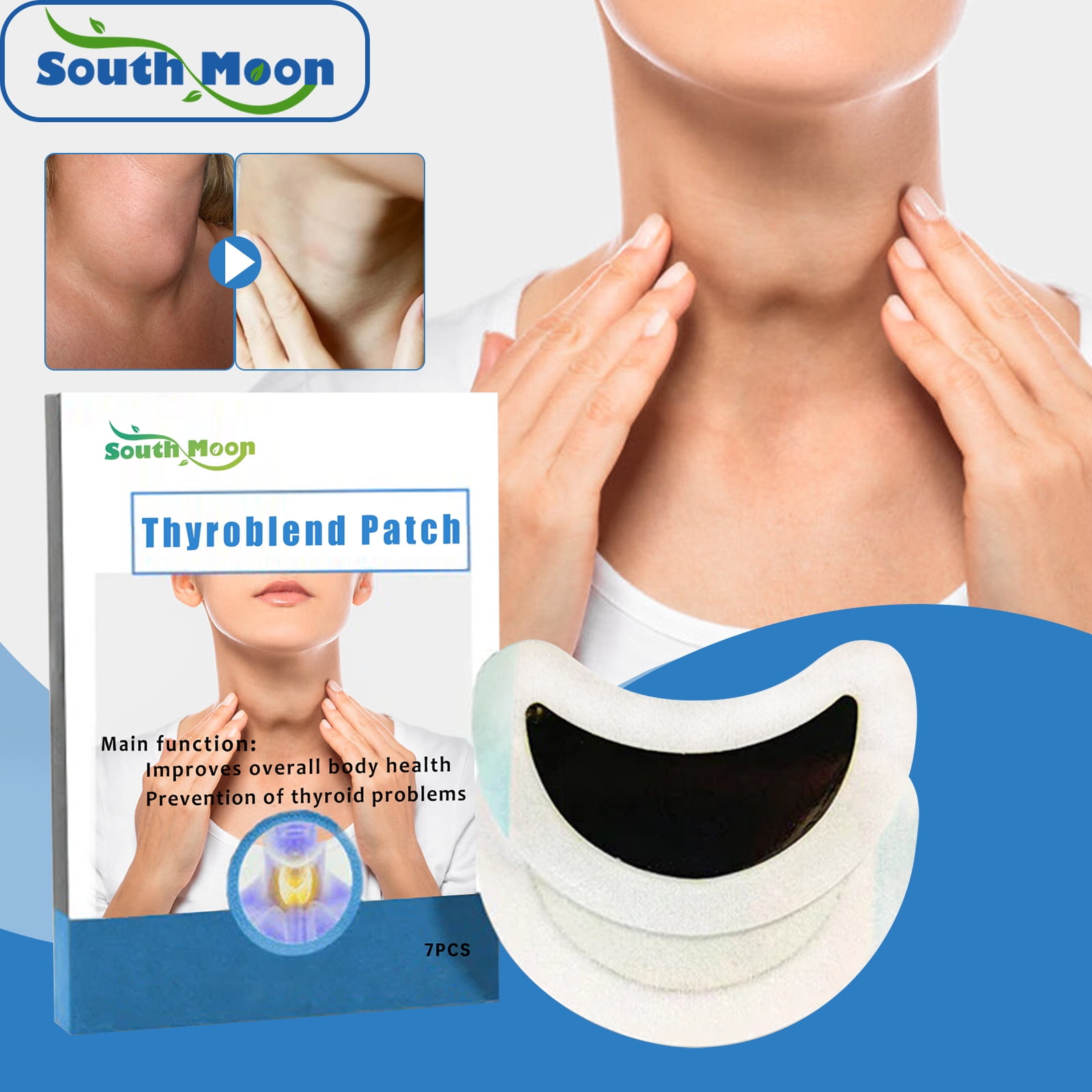Trosgynnu Lymphatic Nodule Patch Detox Hypothyroidism Cure Clearing ...