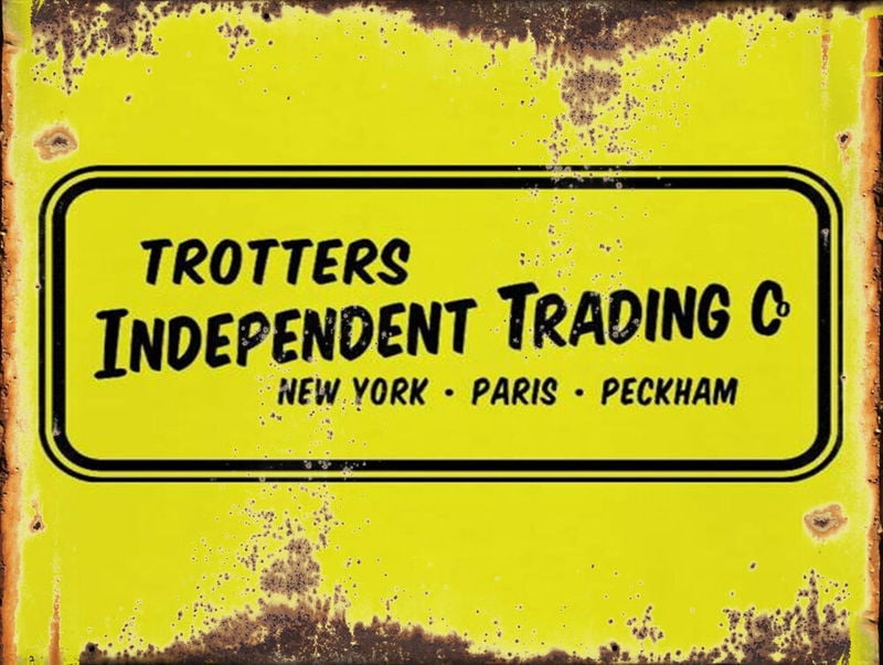 Trotters Dell boy only Fools Horses Metal Retro Pub Shed Bar Man Cave ...