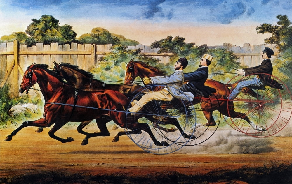 Trotting On Long Island. N'George M. Patchen Brown Dick And Miller'S ...