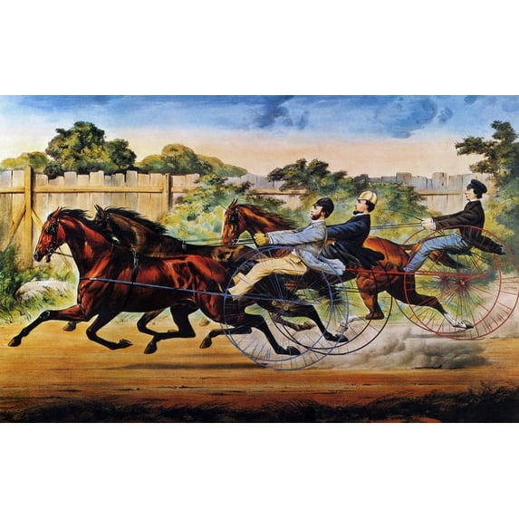 Trotting On Long Island. N'George M. Patchen Brown Dick And Miller'S ...