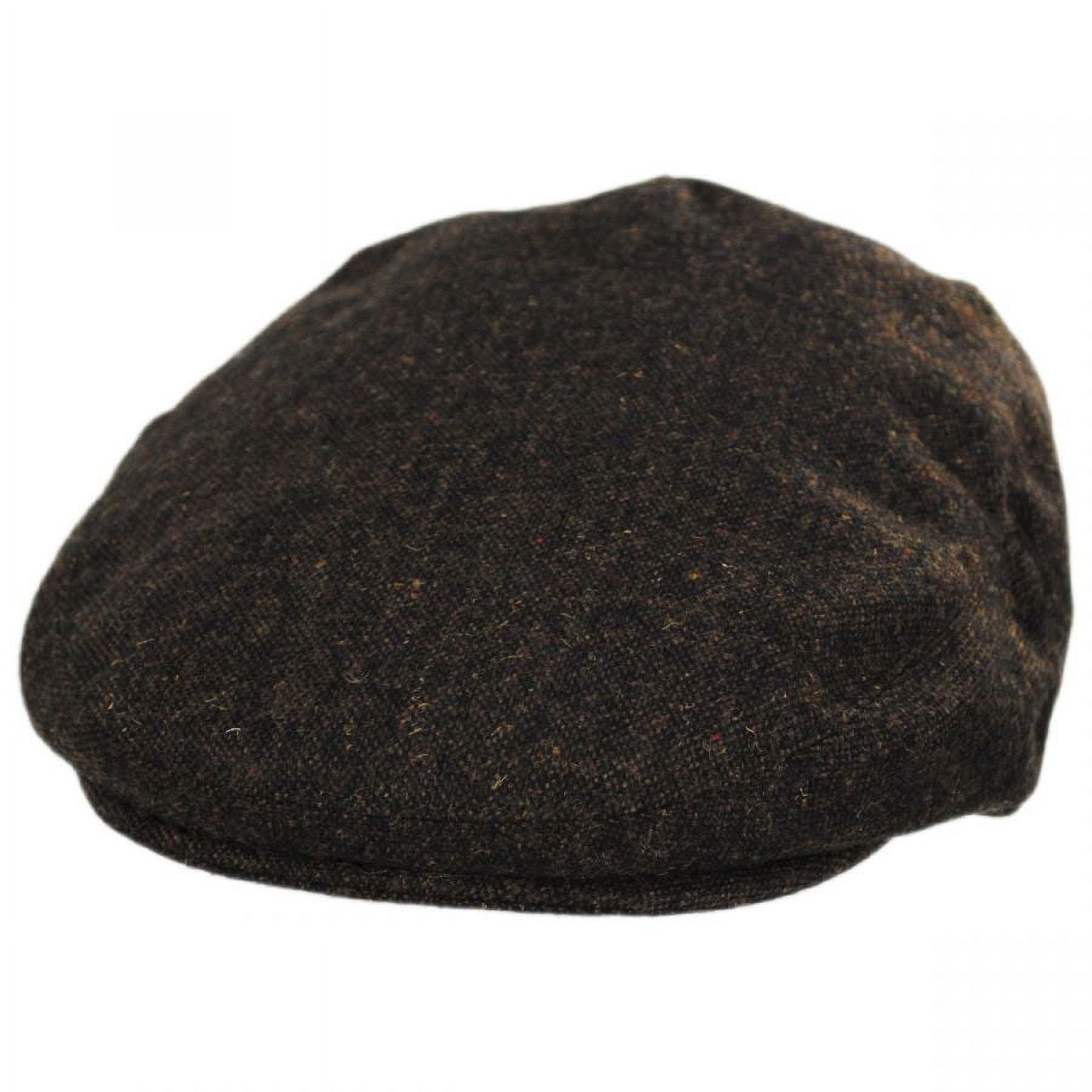 Troubadour Tweed Wool Blend Ivy Cap - XXL - Brown - Walmart.com