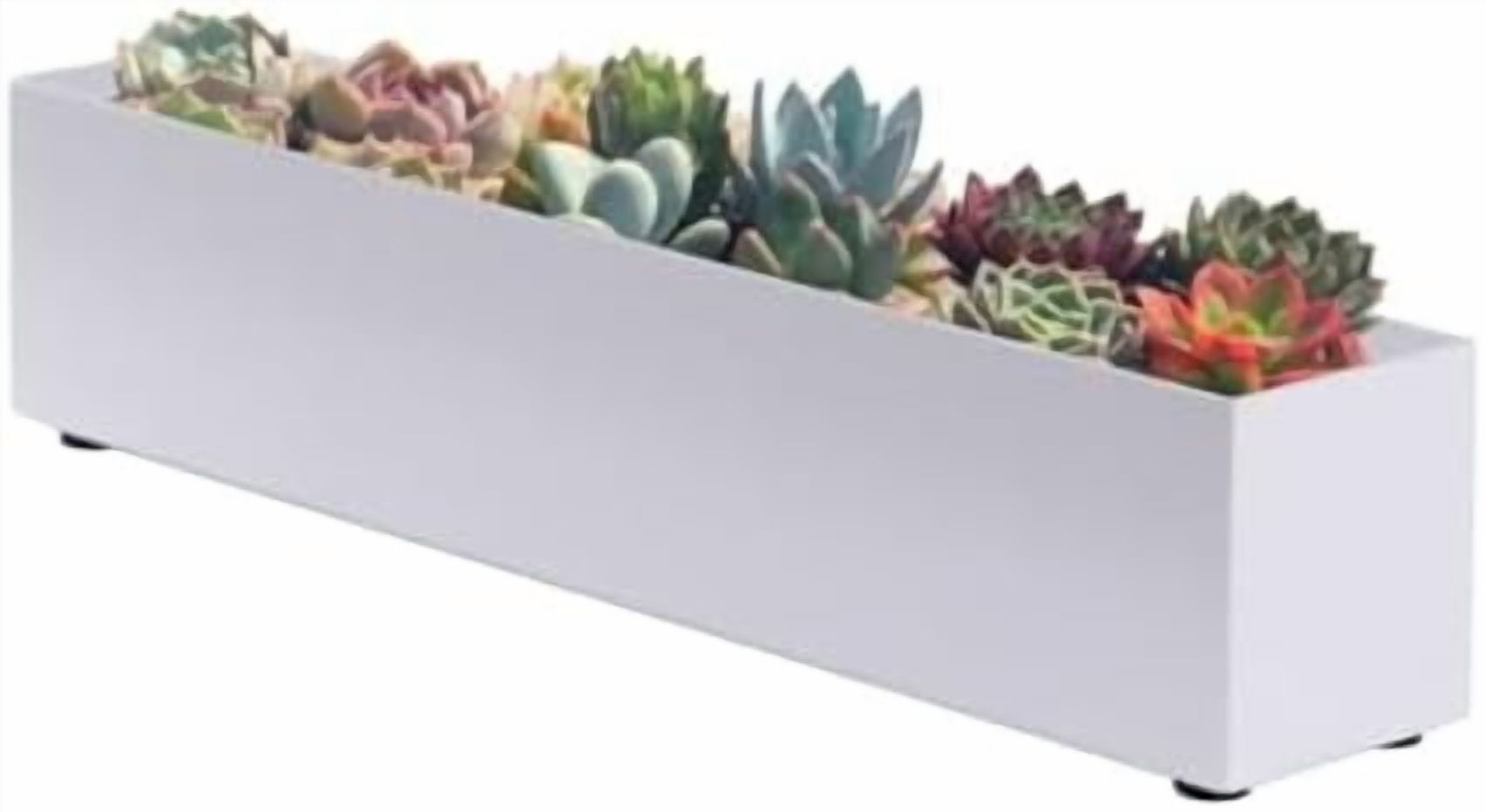 Trough Rectangle Planter Window Sill Planter Box Long Window Planters ...