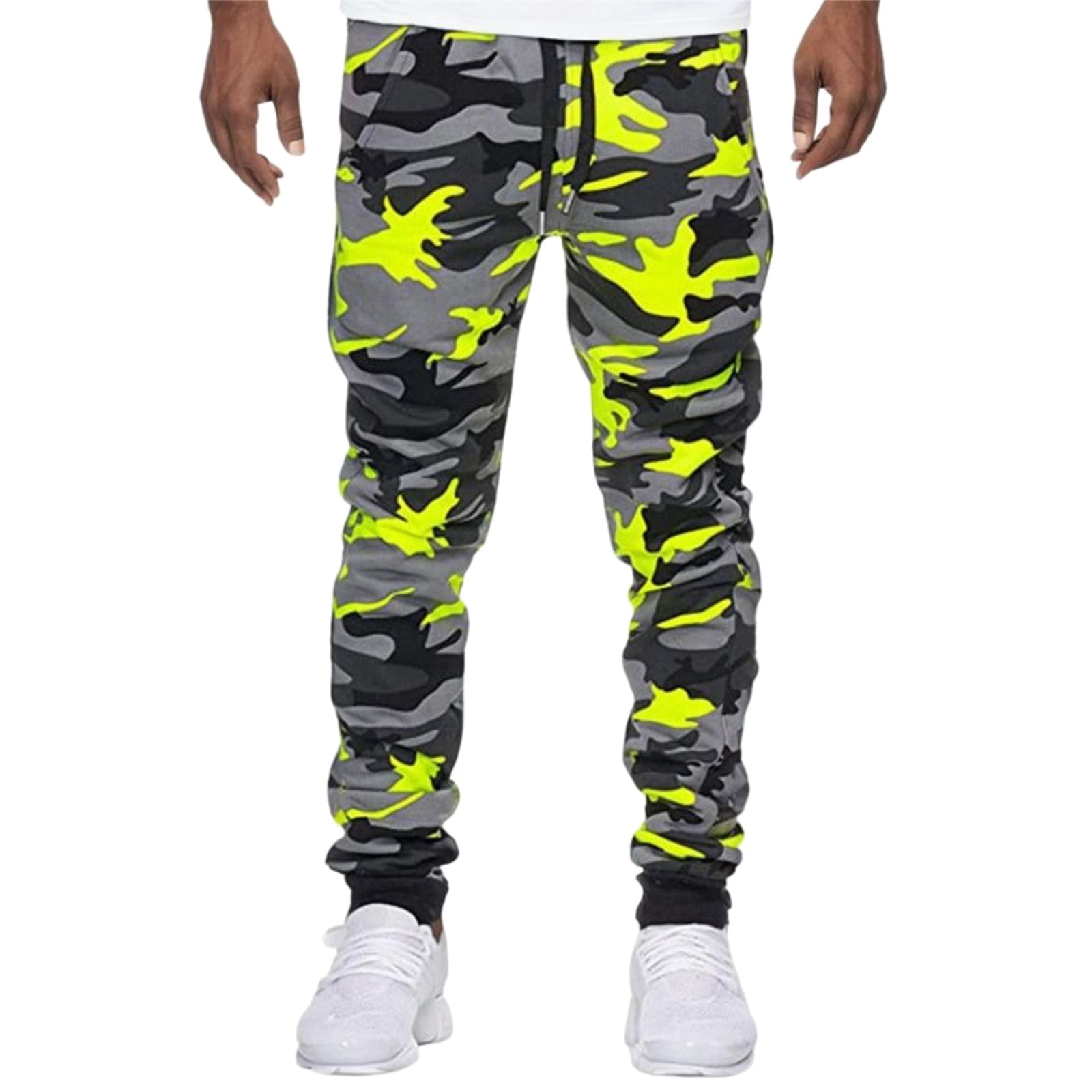 Trousers Fitness Casual Shot Mens Sports Camouflage Jogging Print Men