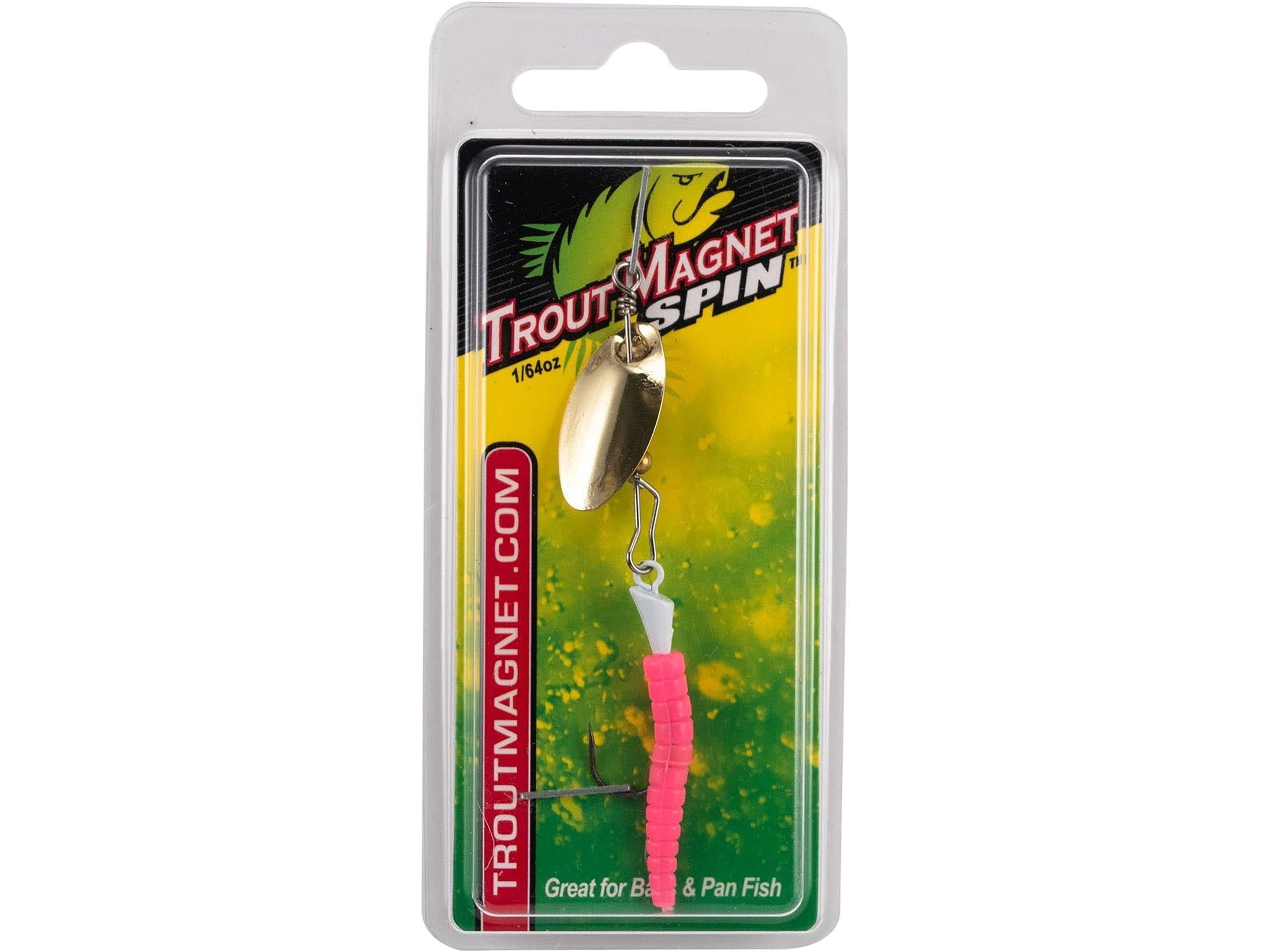Leland's Trout Magnet Trout Spin, 1/64 oz., Pink - Walmart.com