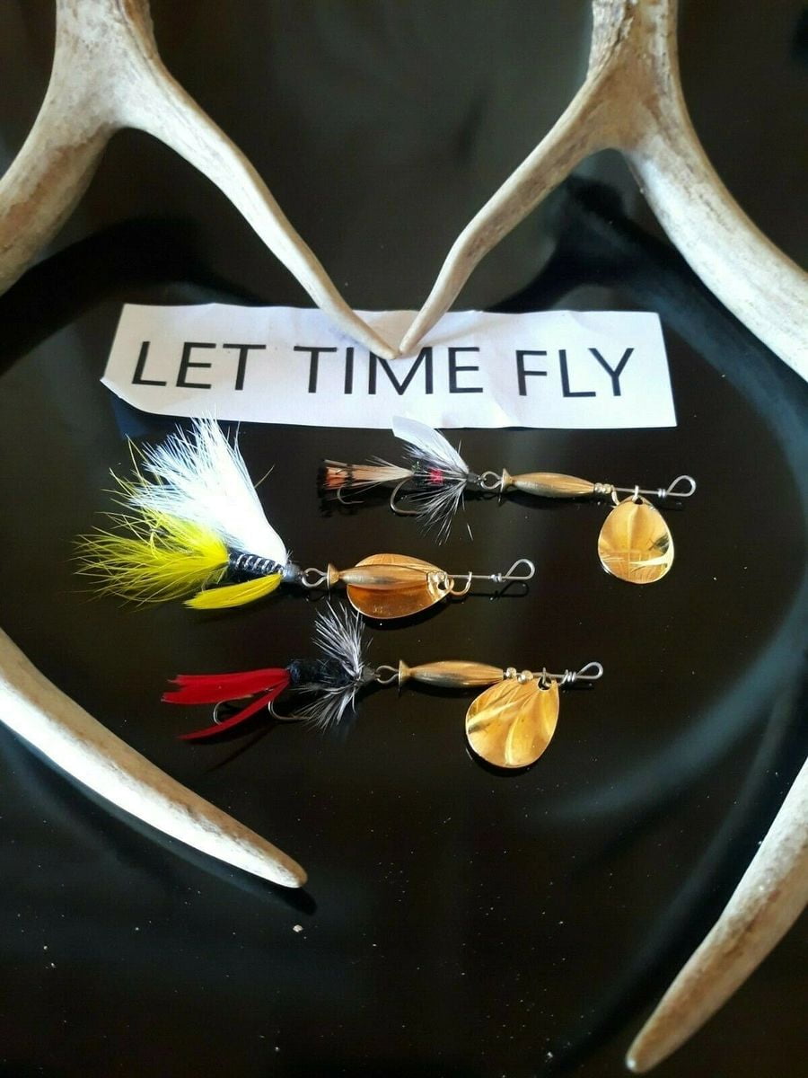 Trout spinner bait handmade inline spinner bass fishing tackle ...