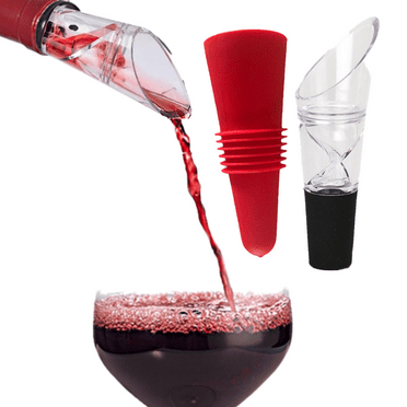 Trovety Wine Aerator Pourer Spout – 2-in-1 Diffuser Oxygenator and ...