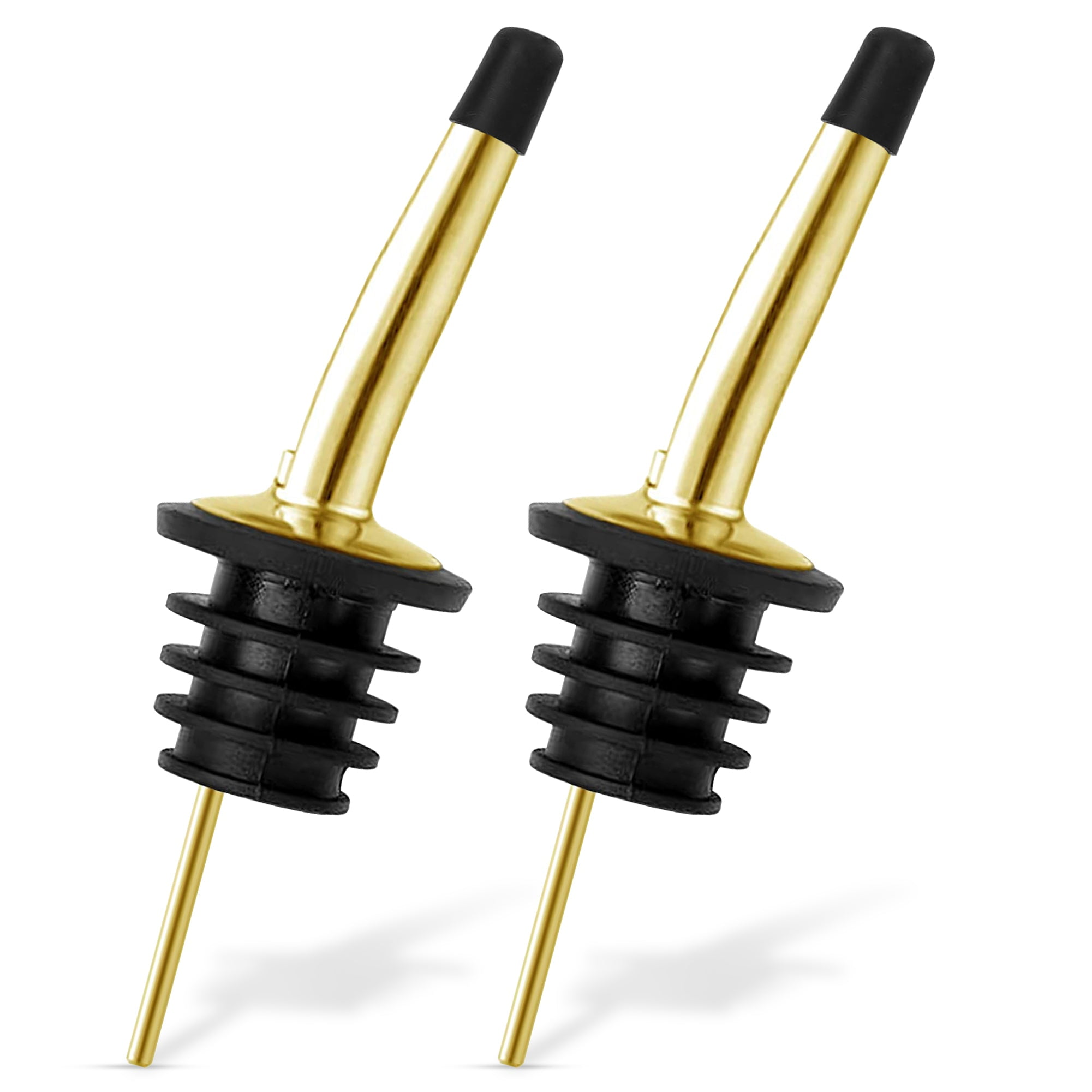 Trovety Gold Liquor Bottle Dispenser Spouts – Classic Speed Pours for ...