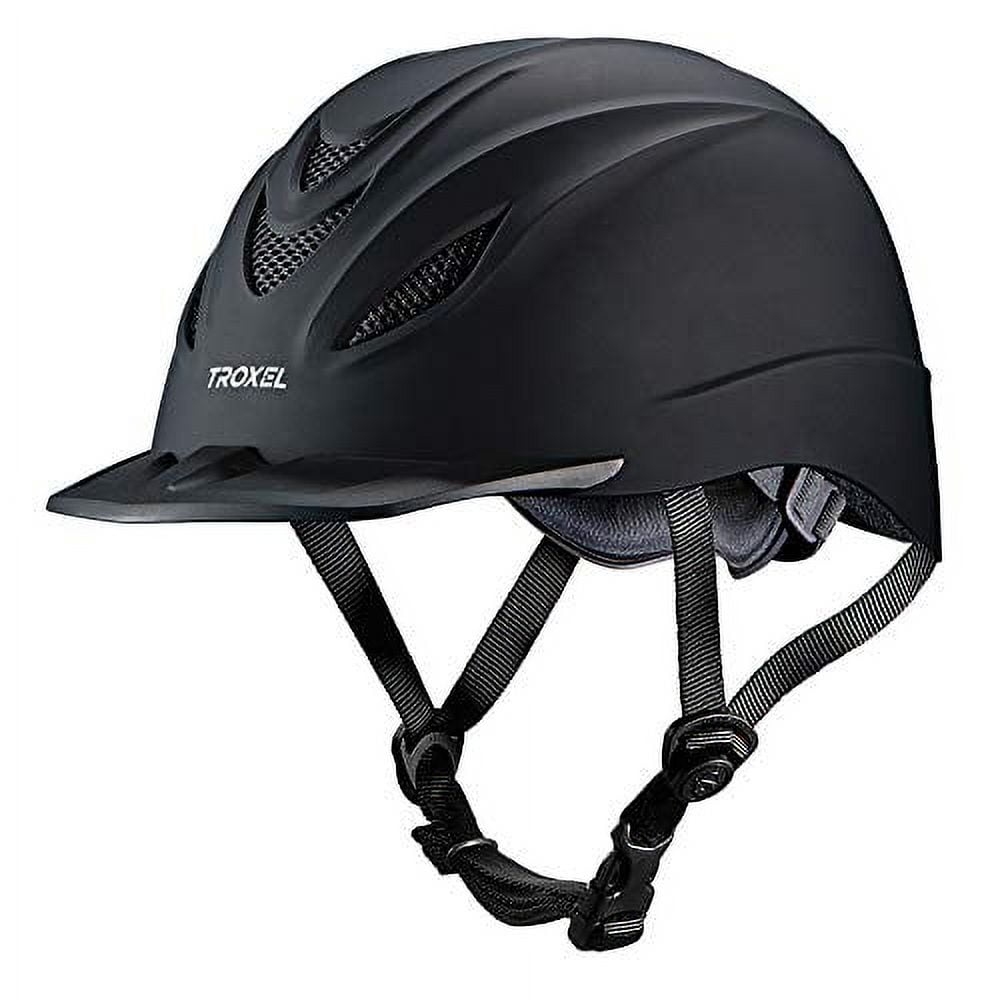 Troxel Intrepid Horse Riding Helmet, Low-Profile Adjustable Design ...