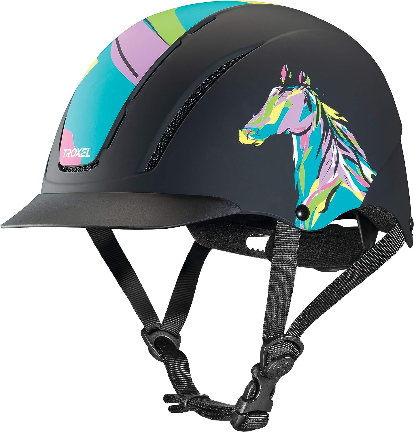 Troxel Spirit Full Coverage Horse Riding Helmet, Low-Profile ...