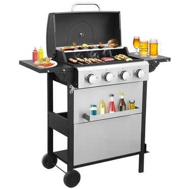 Kenmore 2-Burner Portable Tabletop Retro Gas Grill, Pink - Walmart.com