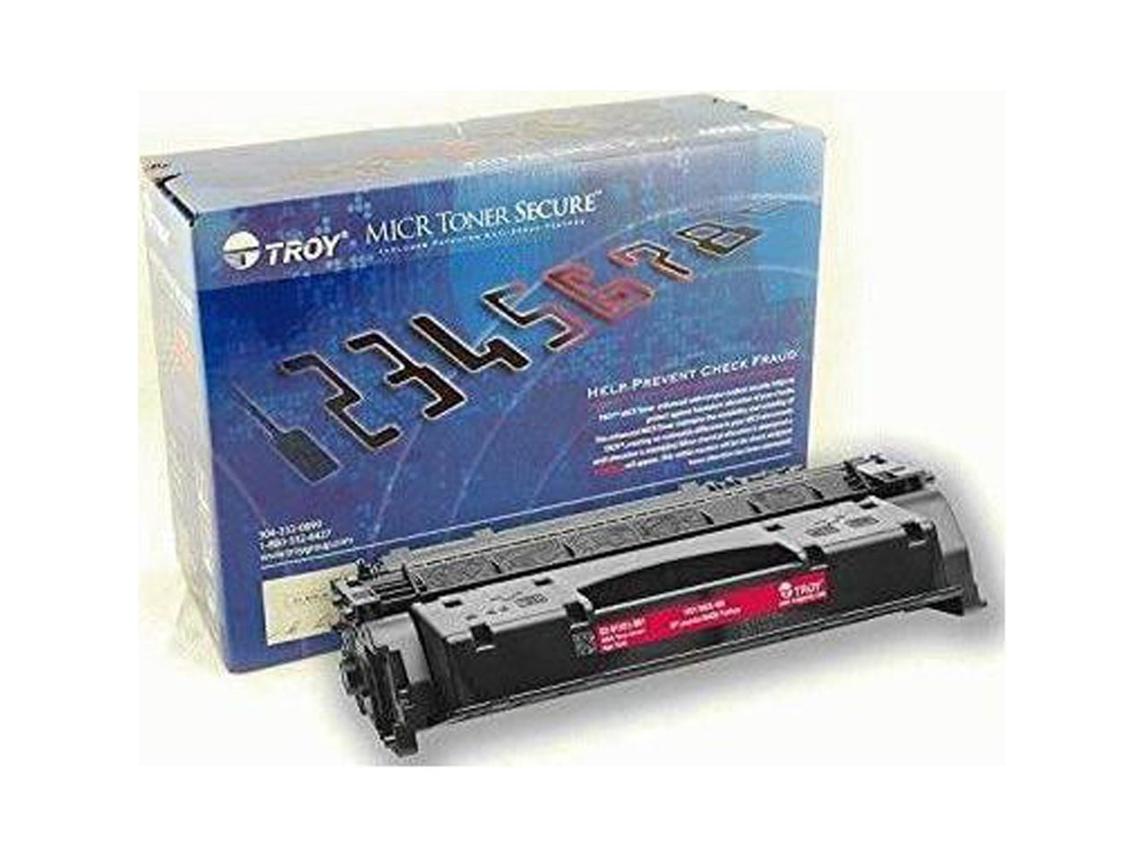 Troy 02-82029-001 High Yield MICR Secure Toner Cartridge (Alternative ...