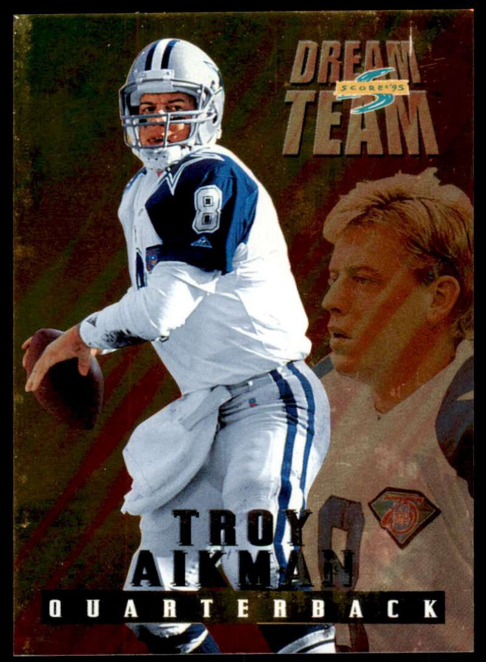 Troy Aikman Card 1995 Score Dream Team #DT2 - Walmart.com
