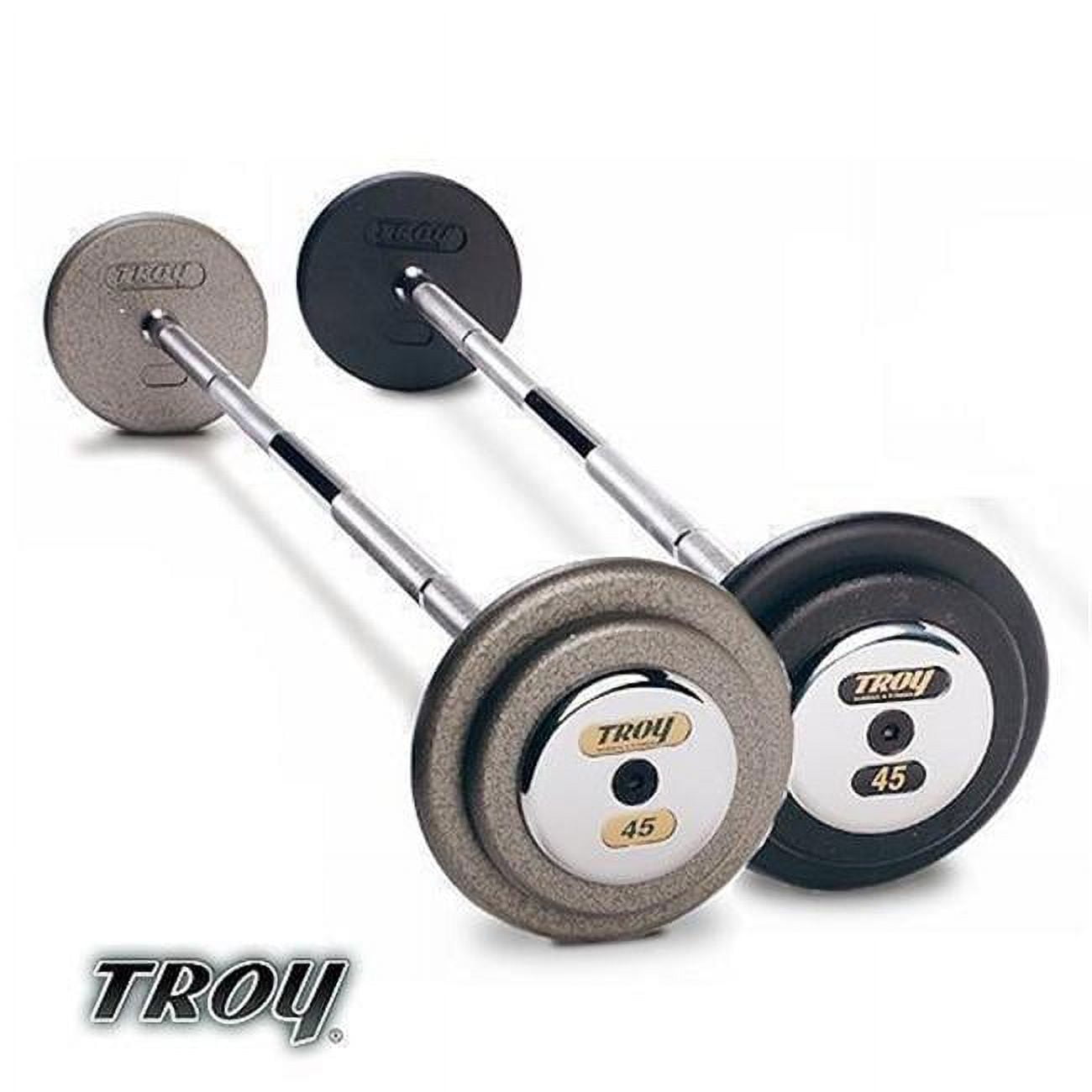 Troy Barbell HFB-095C Pro-Style Commercial Grade Gray Pro-Style Curl ...