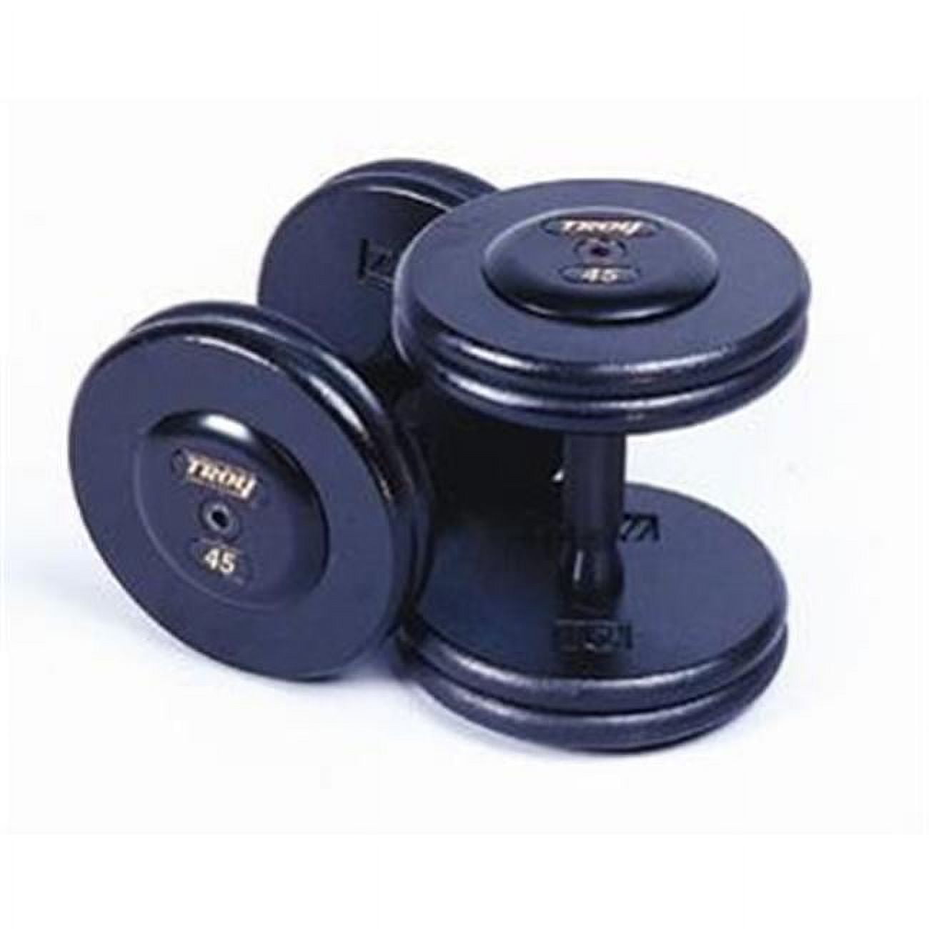 Troy Barbell PFDC-130R One Pair Pro-Style Fix Dumbbells With Contoured ...