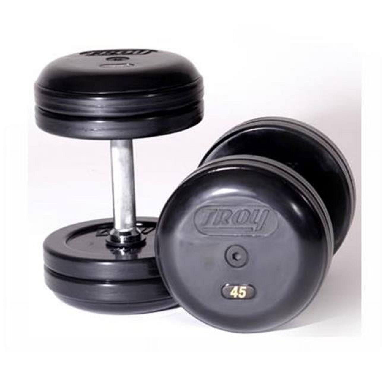 Troy Barbell RUFD-005 Troy Pro-Style Rubber dumbbells - 5 lbs ...