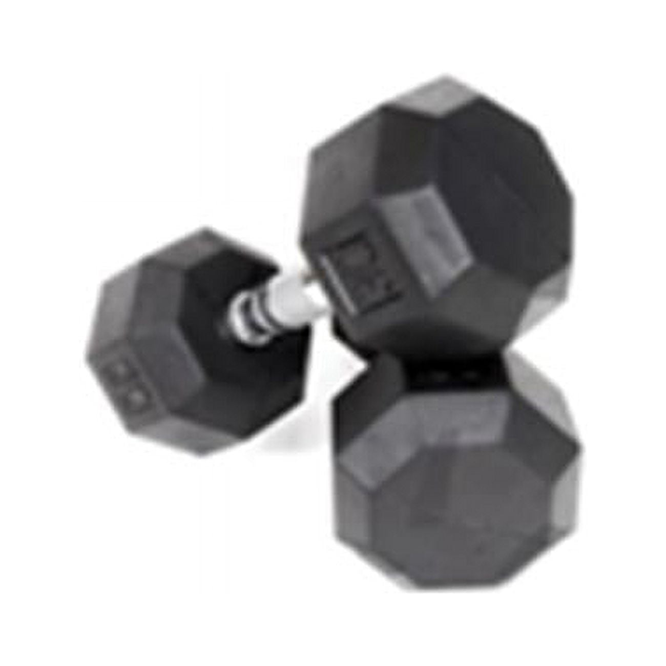 Troy Barbell SD-003R VTX 8-Sided Rubber Encased Dumbbells - 3 Pounds ...