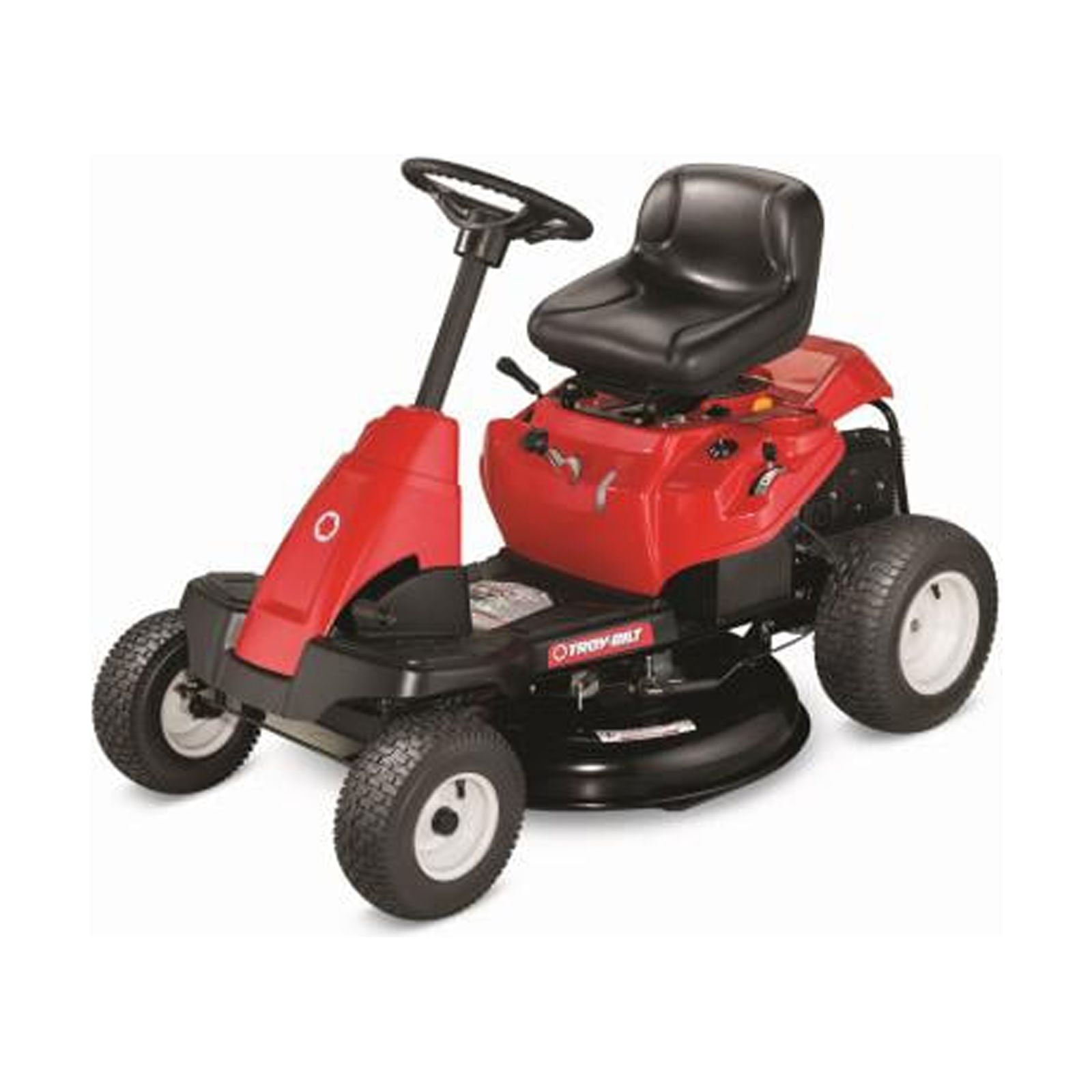 Troy-Bilt TB30B Small Riding Lawn Mower, 344cc Gas Rider, Compact ...