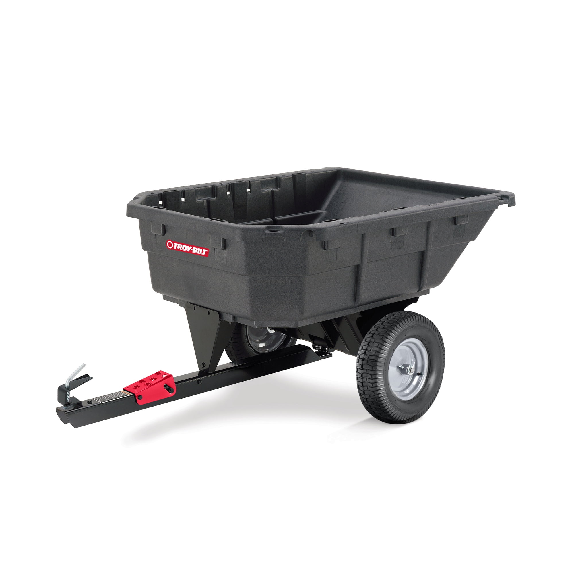 Troy- Bilt 15 cu. ft. Structural Foam Swivel Dump Cart - Walmart.com