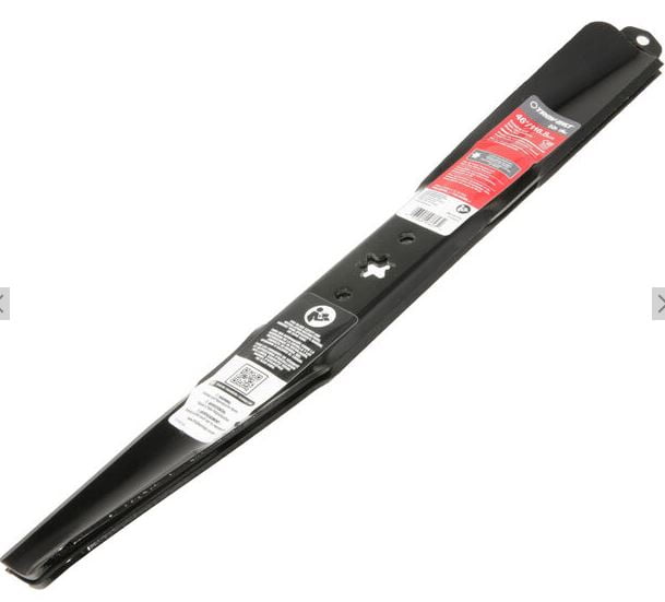 Troy-Bilt 490-110-Y110 46 in. High-Lift Blade Set, Star Center Hole, 2 ...