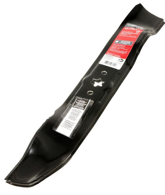 TROY BILT 42 in. Mulch Blade Set, Star Center Hole, 2-Pack, OEM Riding ...