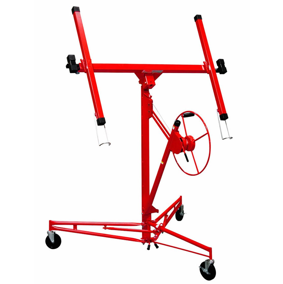 Drywall Lift Panel Hoist Dry Wall Jack Rolling Caster Lifter ...