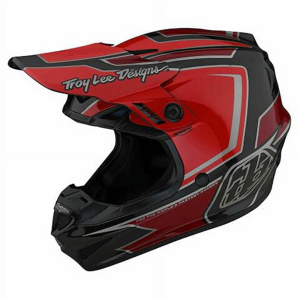 Troy Lee Designs GP Ritn Men's Off-Road Motorcycle Helmet - Red ...