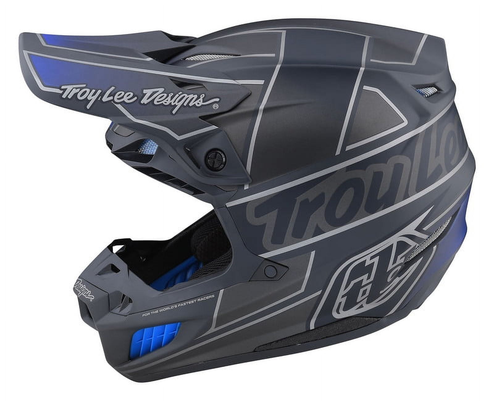 Troy Lee Designs SE5 Composite Team MX Offroad Helmet Gray XS - Walmart.com